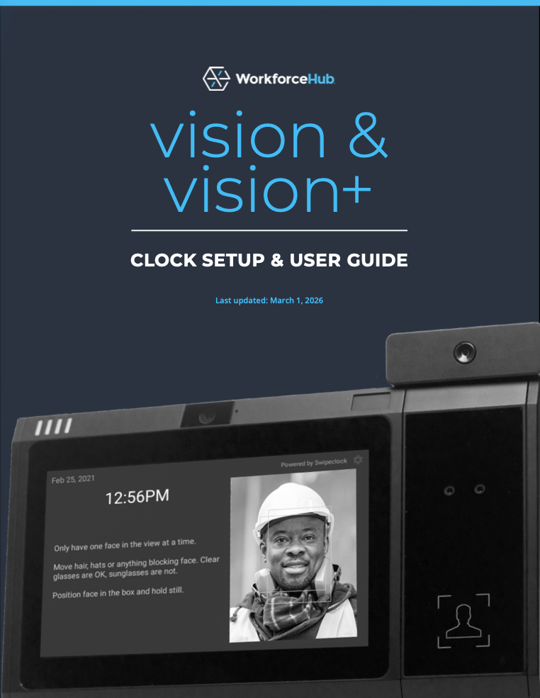 Time Clock Manuals