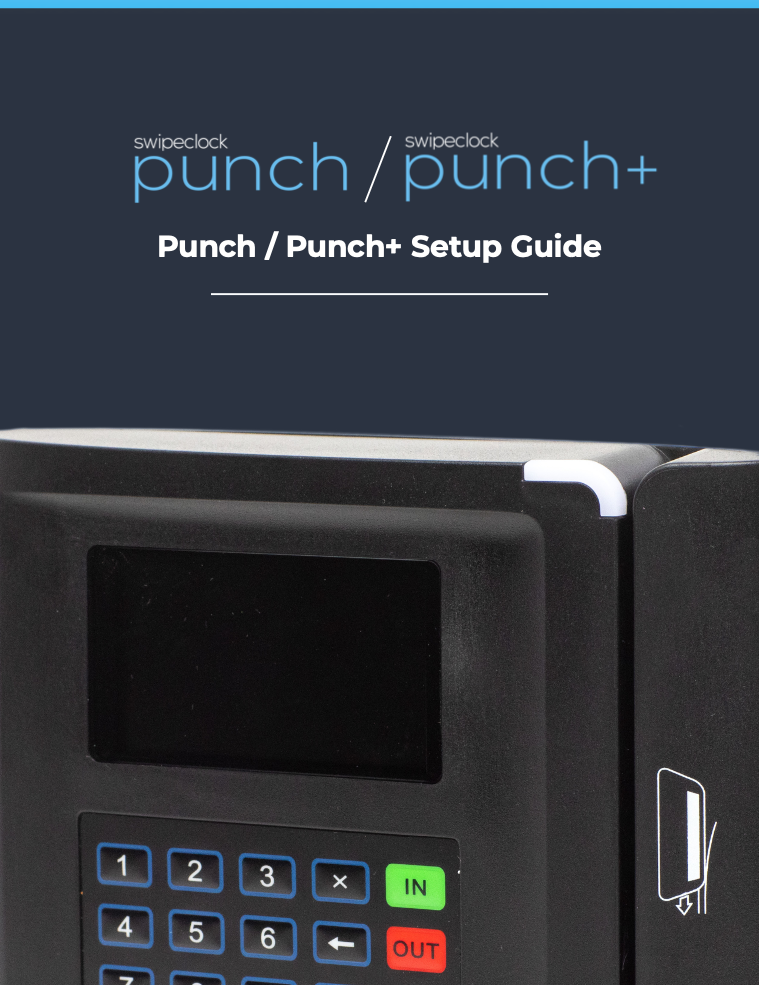 Time Clock Manuals